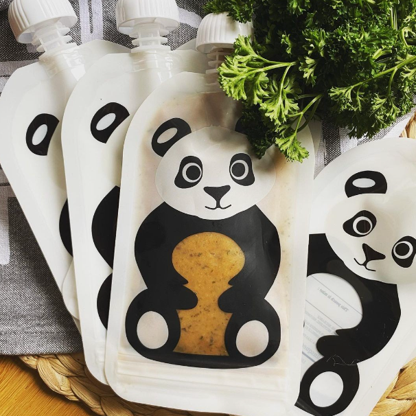 Fill n Squeeze - Baby Food Maker and Reusable Baby Food Pouches